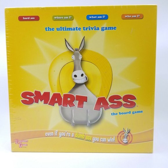 Toys | University Games Smart Ass The Ultimate Trivia Board Game Family ...